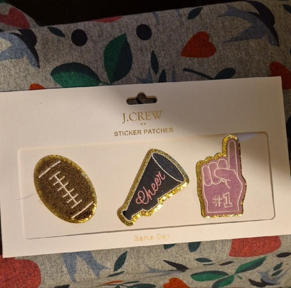 J. Crew | Party Supplies | Nwt J Crew Game Day Gold Brown Pink Adesive ...